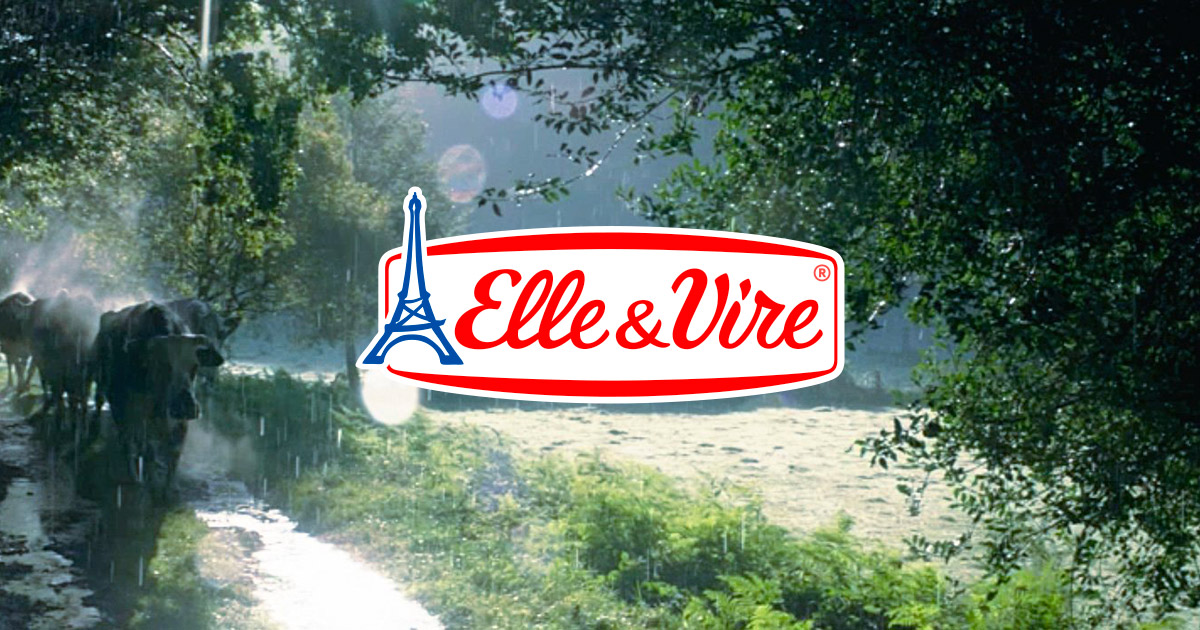 Elle & Vire, cream, butter, cream cheese: Normandy serving your recipes
