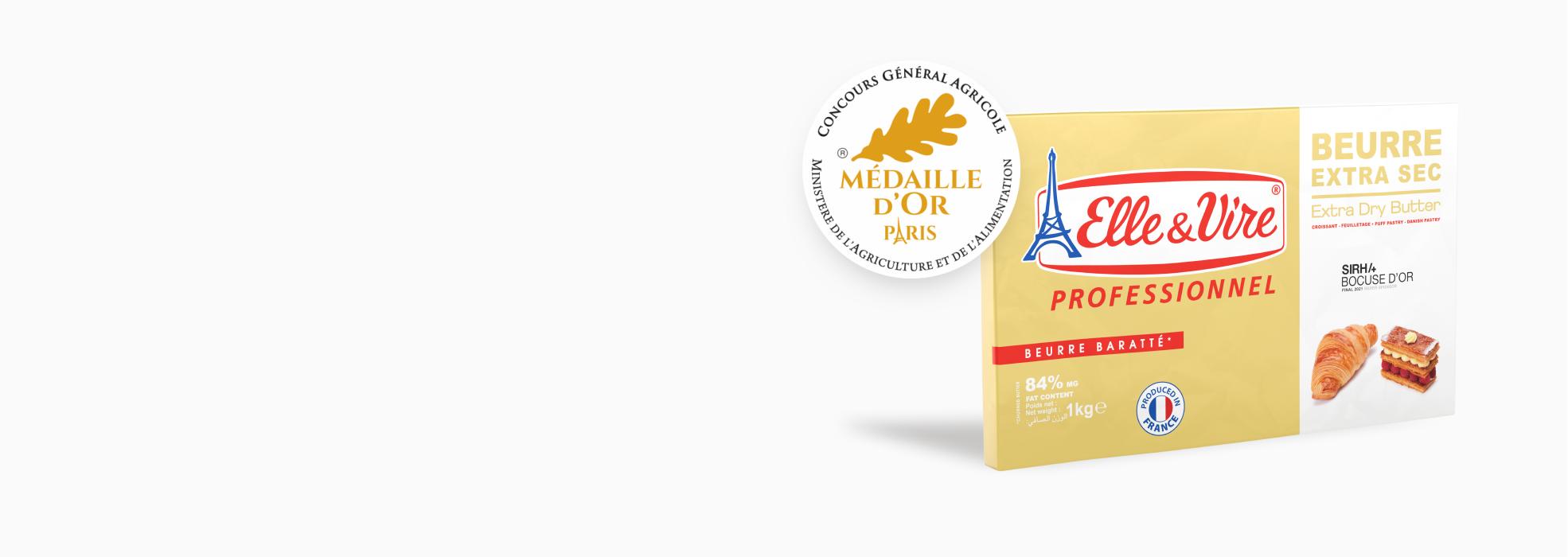 Elle & Vire, cream, butter, cream cheese: Normandy serving your recipes