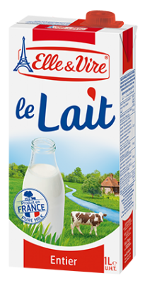 Lait entier - Nos laits - Elle & Vire