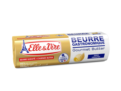 Unsalted Gourmet Butter Roll - Our butters - Elle & Vire