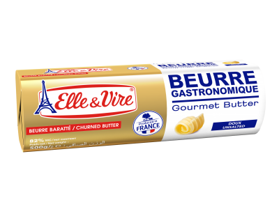 Elle & Vire gourmet butter 82% fat - Our butters - Elle & Vire ...