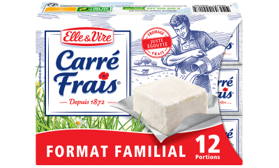 Carré Frais Entier Nature - Le fromage - Elle & Vire