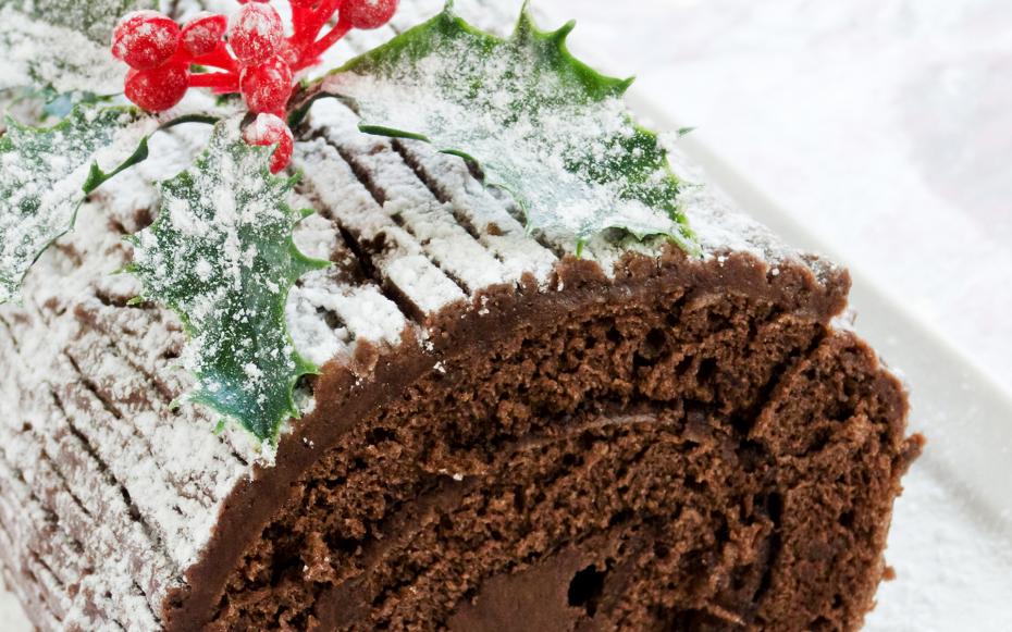 La traditionnelle Bûche de Noël - Elle & Vire