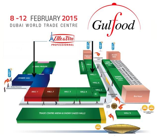 Gulfood : Come & Visit us on our 2 booths - Elle & Vire Professionnel